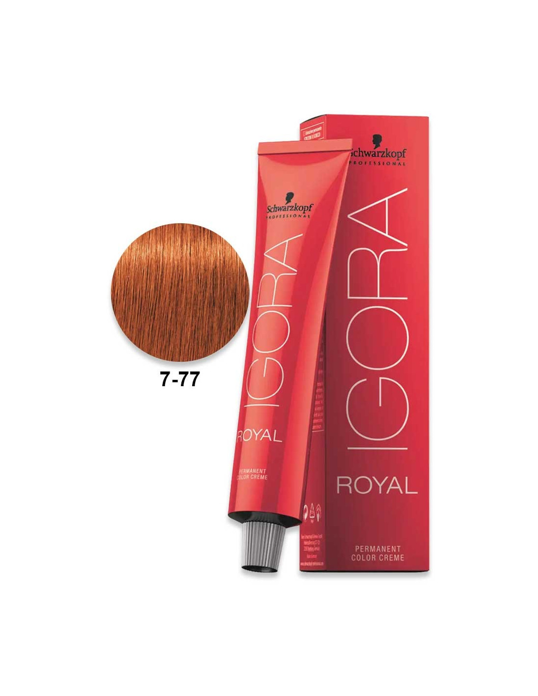 Igora Royal 7 77 Medium Blonde Copper Extra 60ml Schwarzkopf Igora Royal 7 77 Medium Blonde Copper Extra 60ml Schwarzkopf