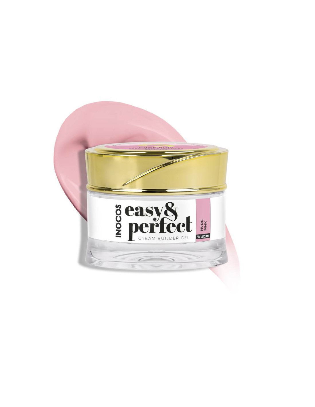 Gel Easy & Perfect Nude Pink 30gr Inocos| Gel para Unhas